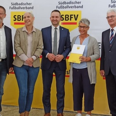 BSV Nordstern e.V. Radolfzell – Sandra Fuchs vom SBFV mit der ...